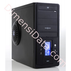 Jual POWERLOGIC Climatica 300 M 600 watt Gaming Case Harga Murah