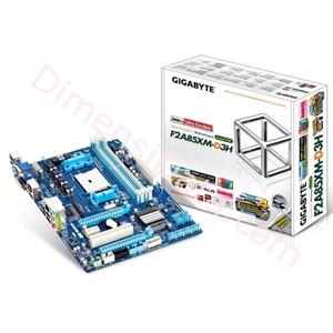 Jual GIGABYTE Motherboard Socket FM2 [GA-F2A85XM-D3H] Harga Murah